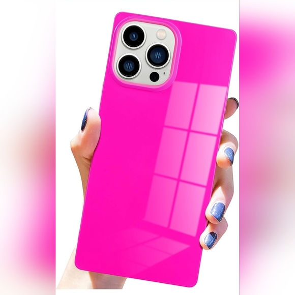 Cell Phones & Accessories | Neon Hot Pink Case For Iphone 13 Pro | Poshmark